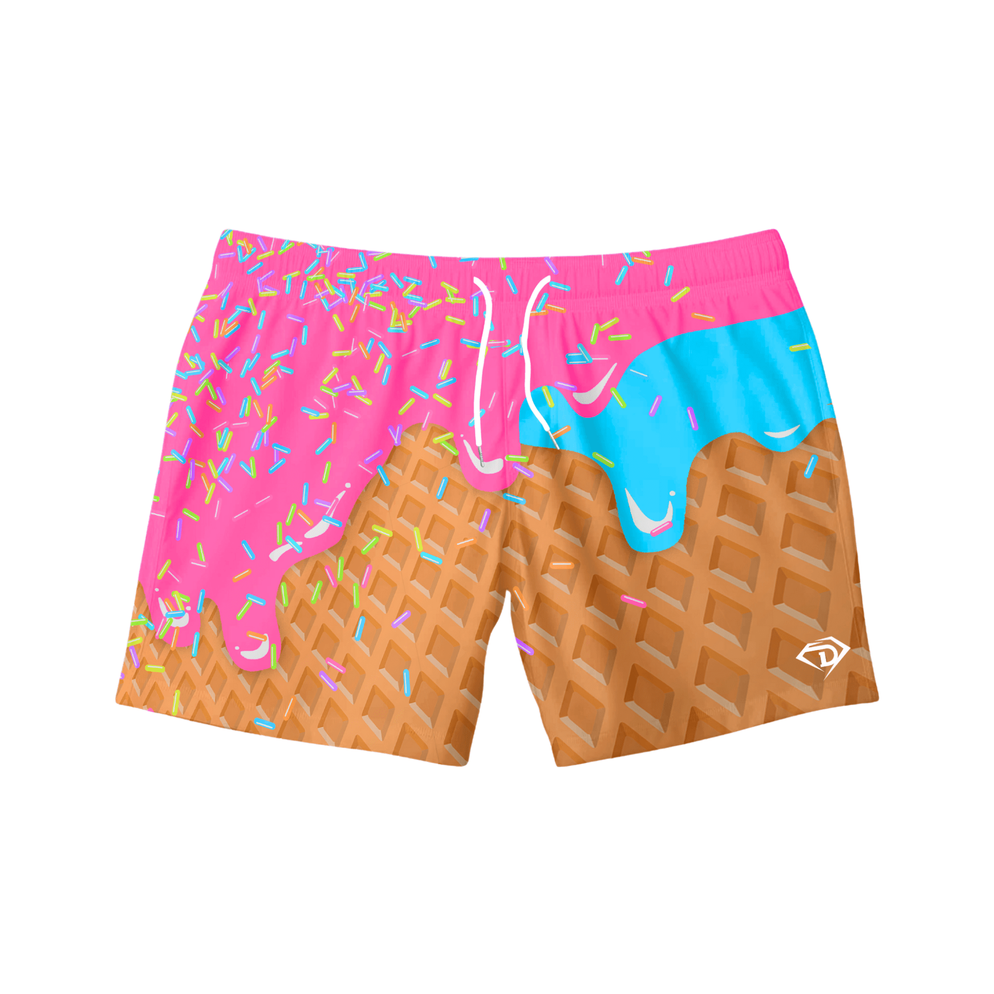 Ice Cream Drip Elite Performance D1 Athletics Training Shorts