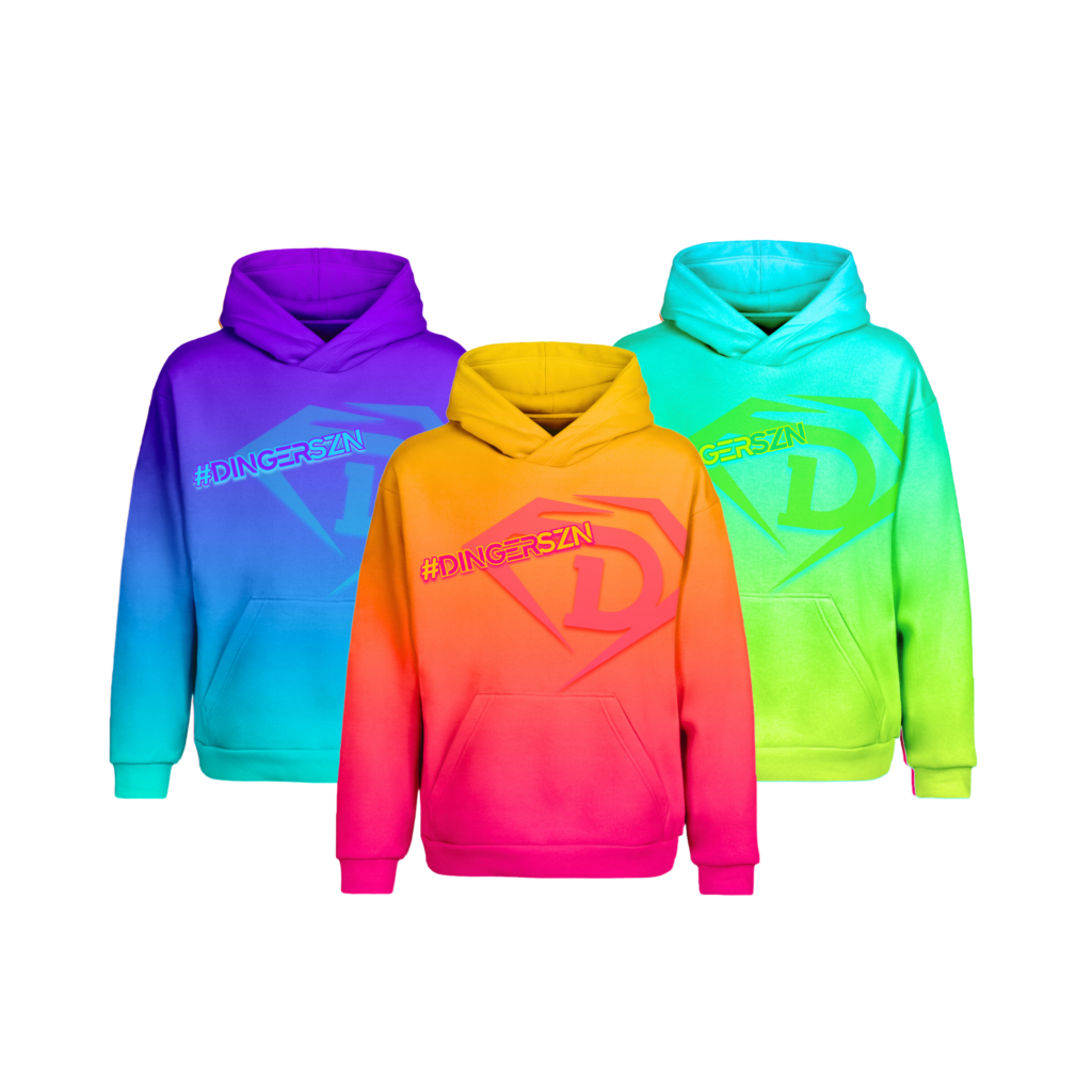D1 DINGERSZN Performance Hoodie | Gradient - D1 Athletics